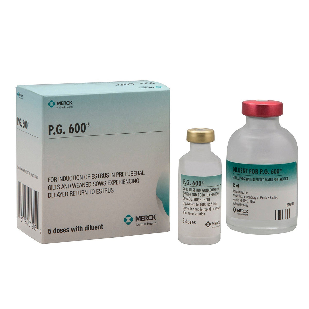 PG 600 5 Dose Reproductive Aid Vaccines for Animals — Lambert Vet Supplies