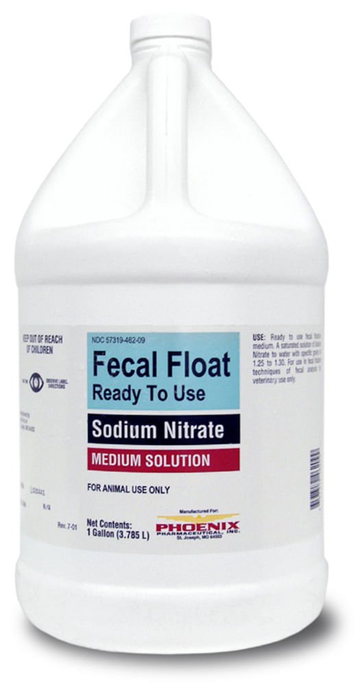 Phoenix Fecal Float Ready To Use Sodium Nitrate 1 Gallon — Lambert Vet ...
