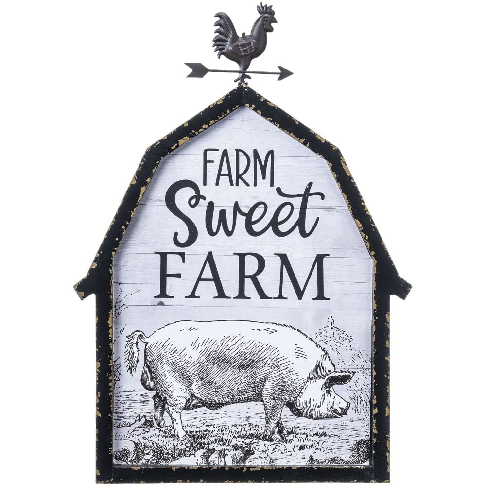 Pig Barn Sign, 15 1/8" x 11" — Lambert Vet Supplies