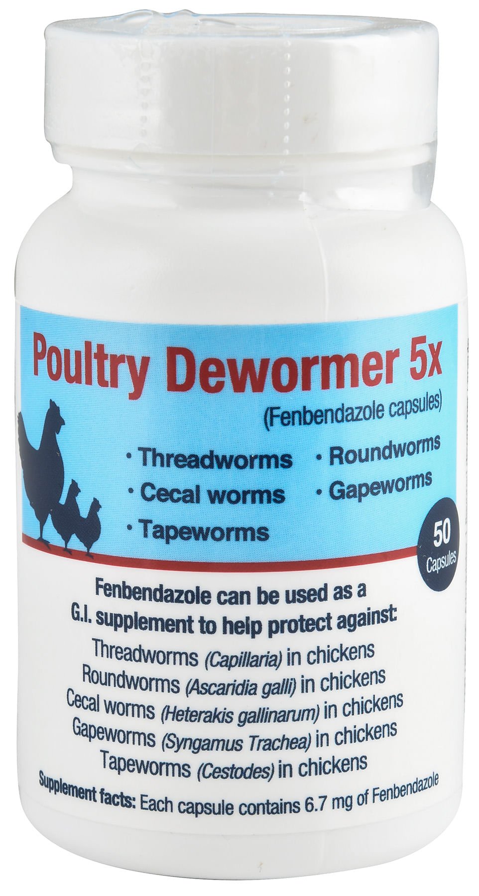 Poultry Dewormer 5x (Chicken Wormer) — Lambert Vet Supplies