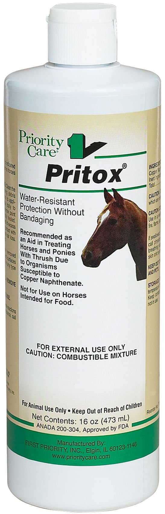 Pritox Horse Thrush Treatment with 37.5% Copper — Lambert Vet Supplies