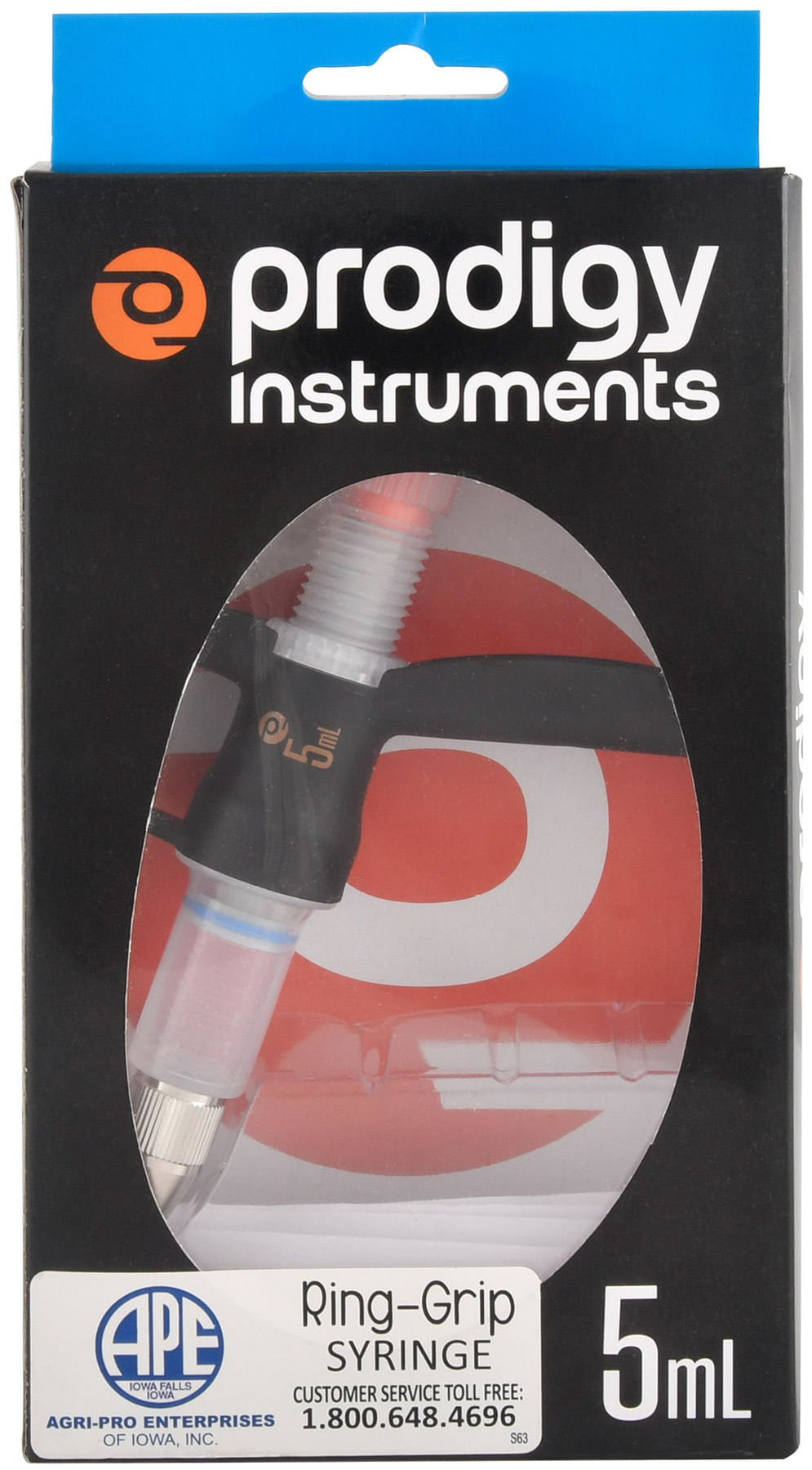 Prodigy Ring-Grip Syringe, 5 mL — Lambert Vet Supplies