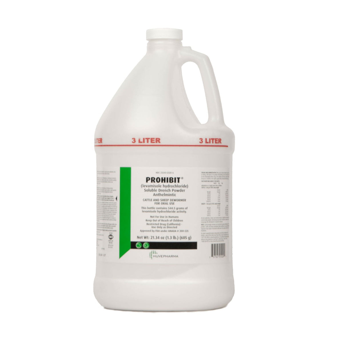 Prohibit Soluble Drench Powder Oral Dewormer — Lambert Vet Supplies