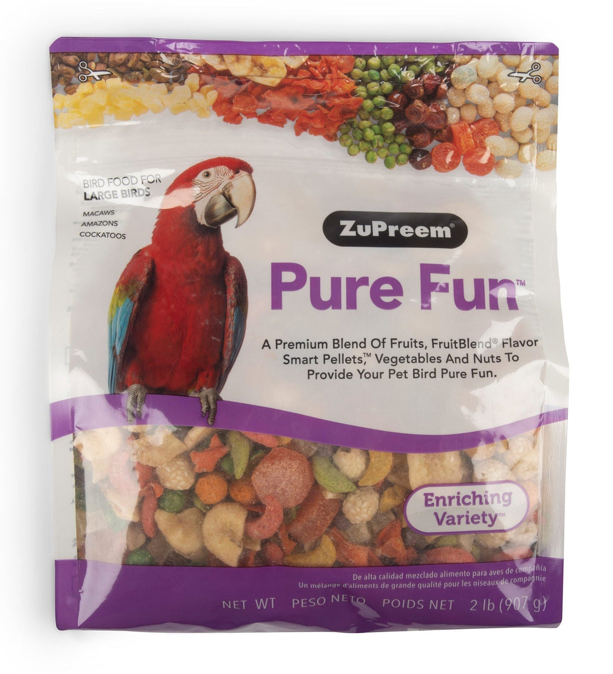 ZuPreem Pure Fun Bird Food for Large Birds — Lambert Vet Supplies