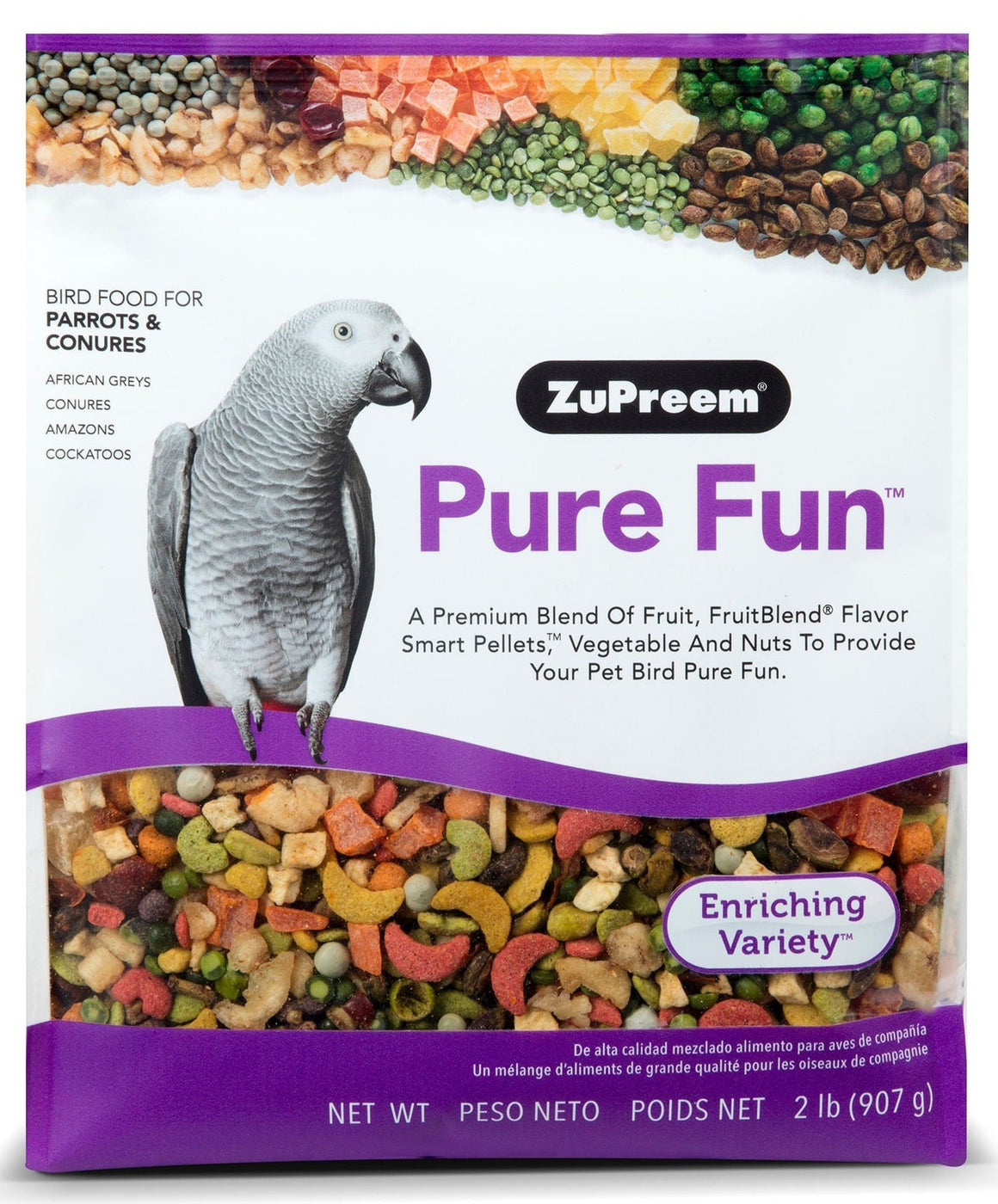 Pure Fun Bird Food for Parrots and Conures — Lambert Vet Supplies