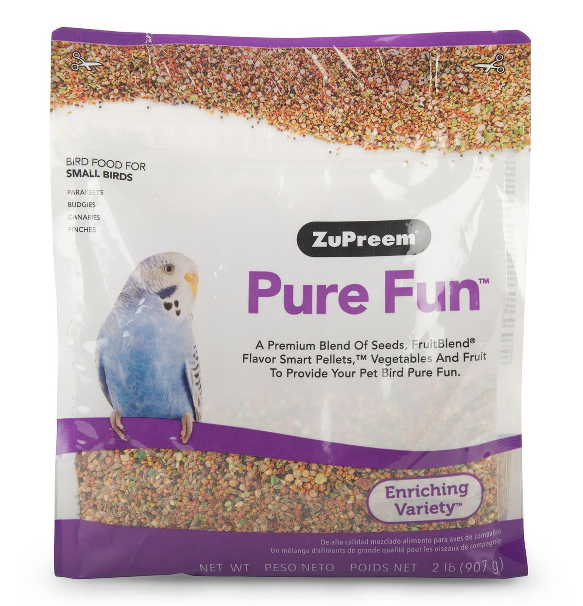 ZuPreem Pure Fun Bird Food for Small Birds — Lambert Vet Supplies