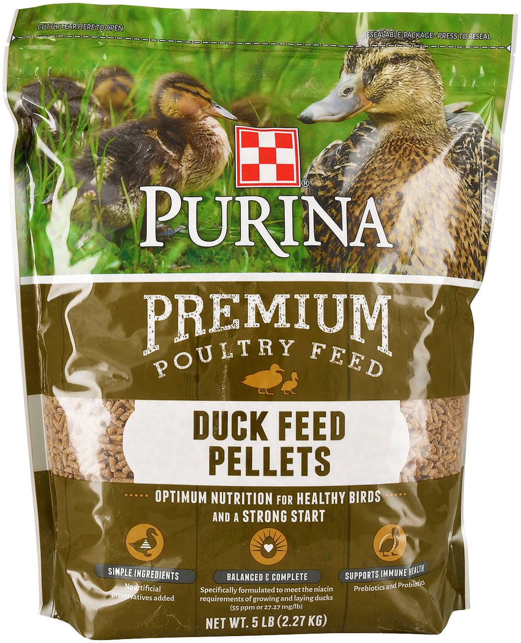 Purina Premium Duck Feed Pellets, 5 lb — Lambert Vet Supplies