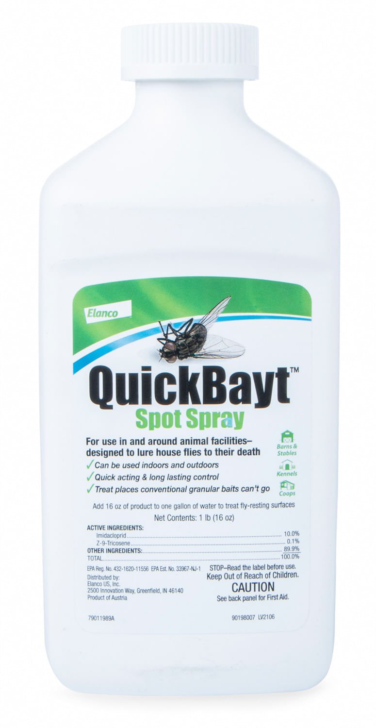 Bayer QuickBayt Spot Fly Spray, 16 oz — Lambert Vet Supplies
