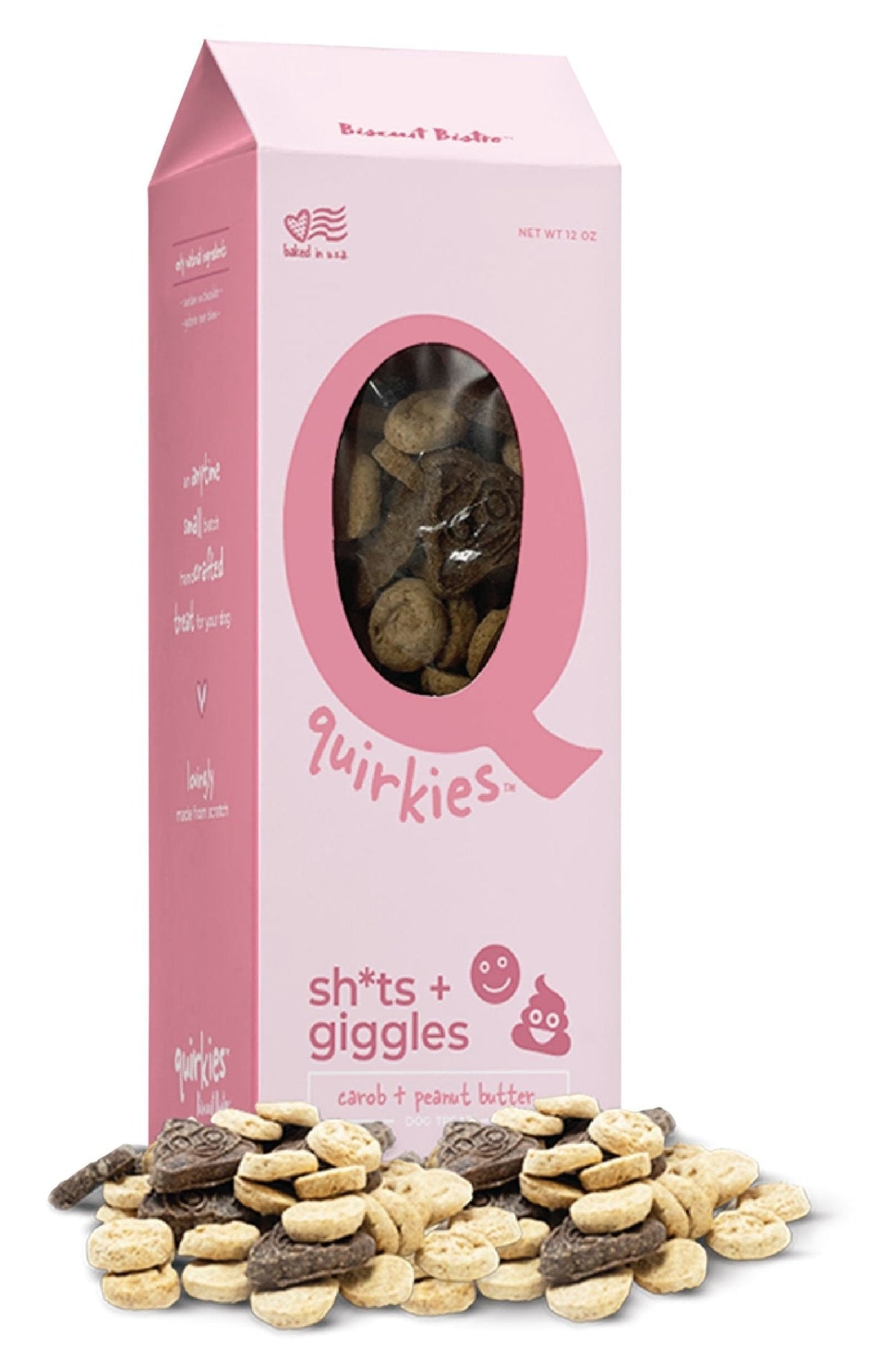 Quirkies, Sh*ts + Giggles, Peanut Butter and Carob — Lambert Vet Supplies
