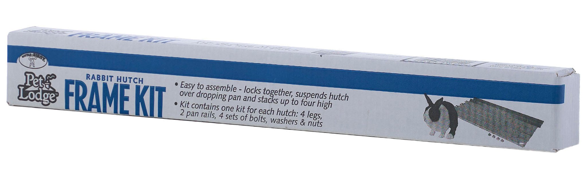 Rabbit Hutch Frame Kit, Galvanized Steel — Lambert Vet Supplies