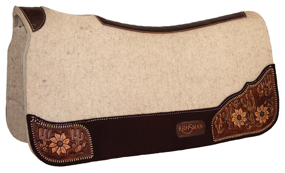 APEX Desert Roper Wool Saddle Pad, 30"x30" by Reinsman — LVS