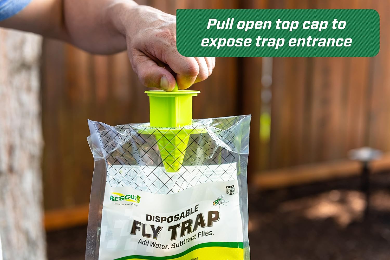 RESCUE! Outdoor Disposable Hanging Fly Traps | Pest Control — Lambert ...