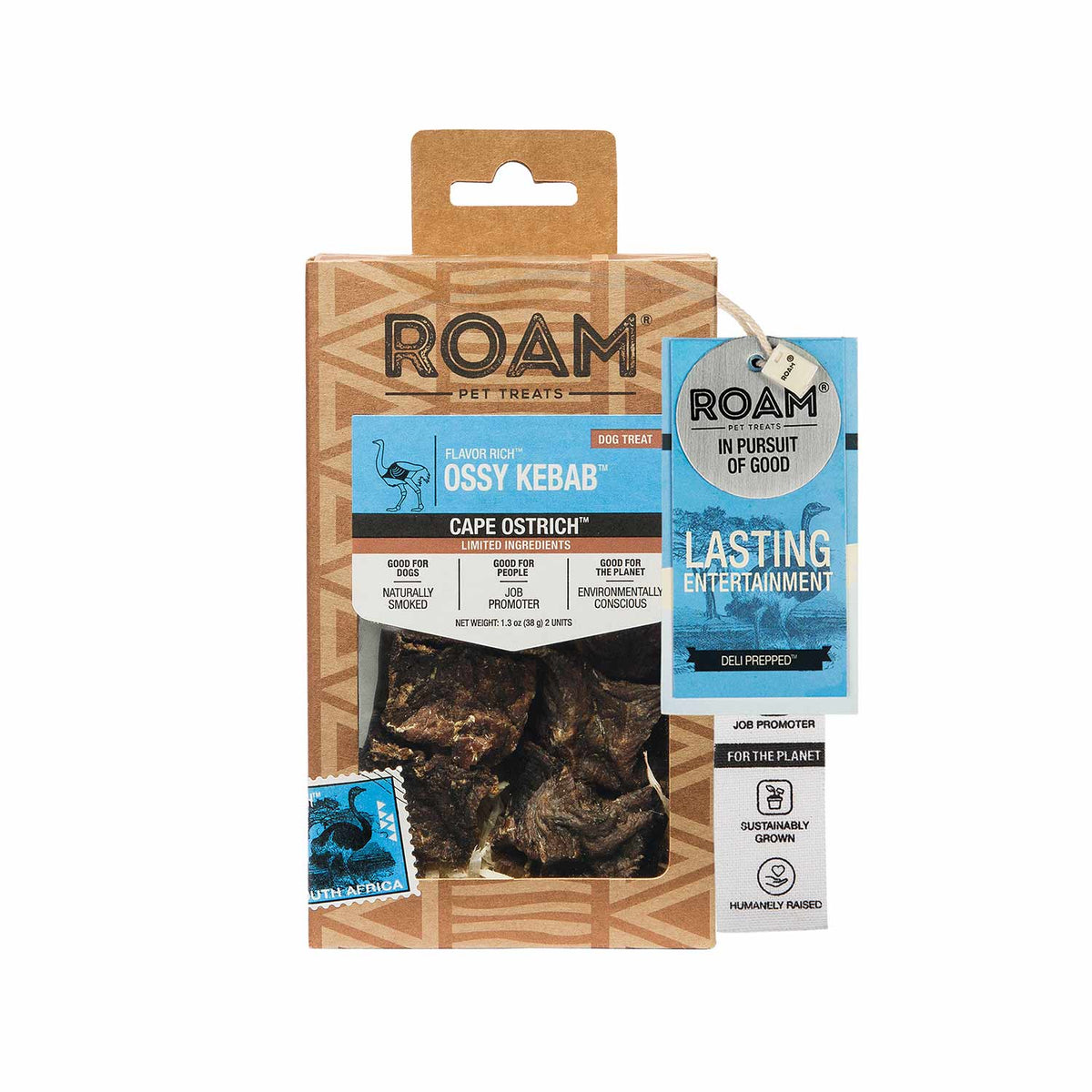 Roam Dog Treats, Ossy Kebob Flavor — Lambert Vet Supplies