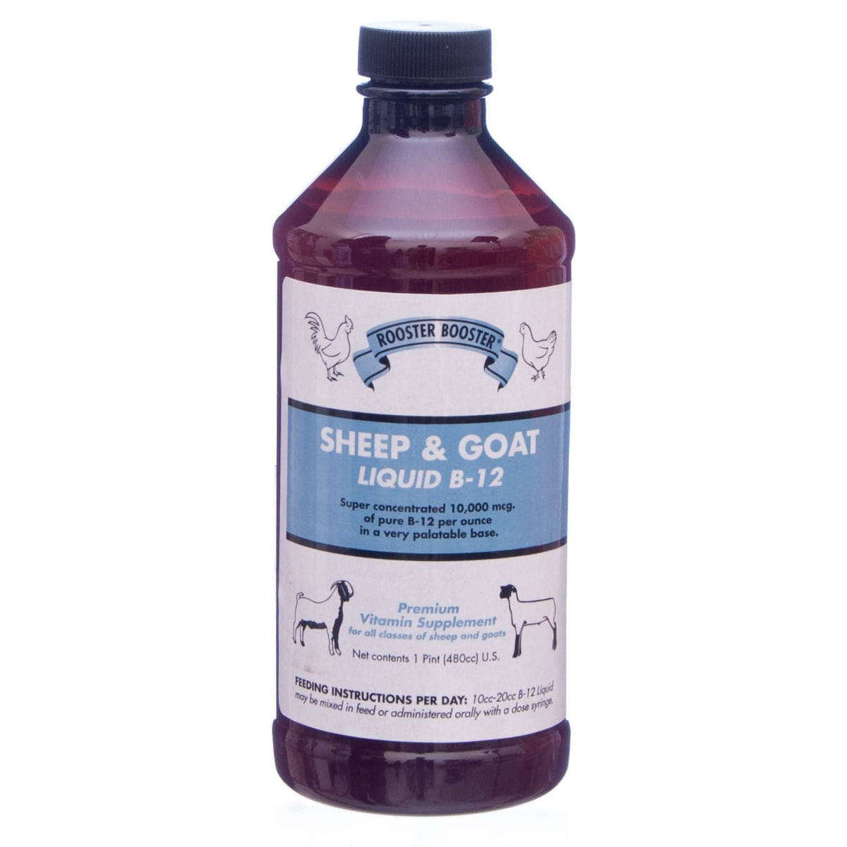 Sheep & Goat Liquid B-12 by Rooster Booster® — Lambert Vet Supplies