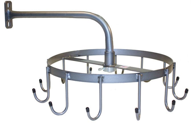 Rotary 12 Hook Wall Mount Bridle Rack for Stables — LVS