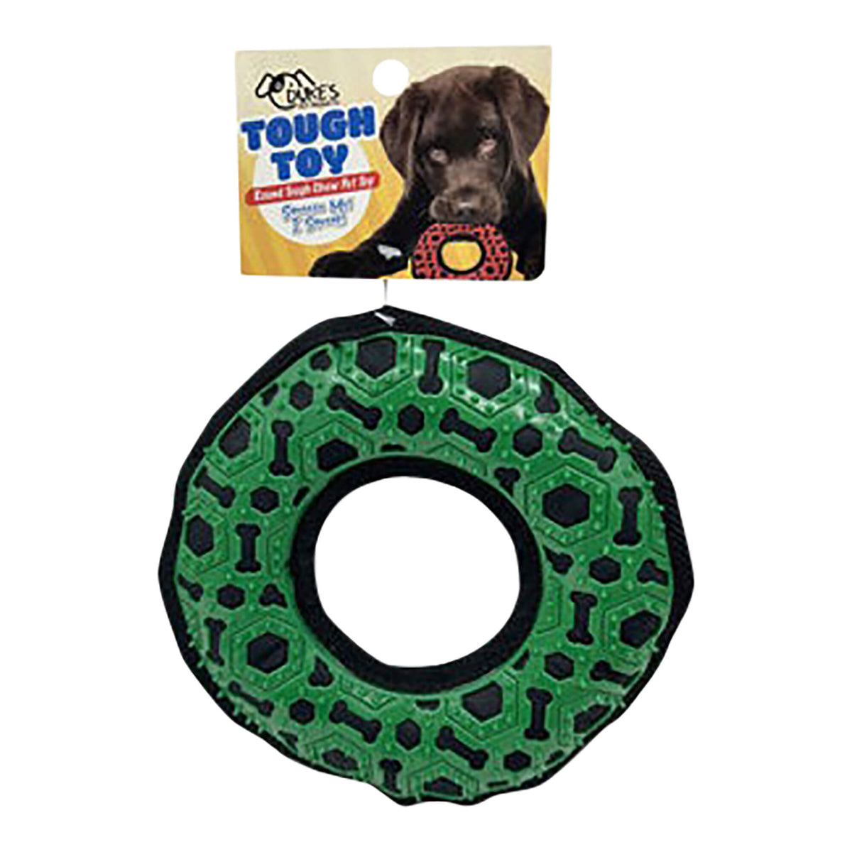 Duke's 7.5" Round Chew Ring Squeaking Fetch Toy — Lambert Vet Supplies