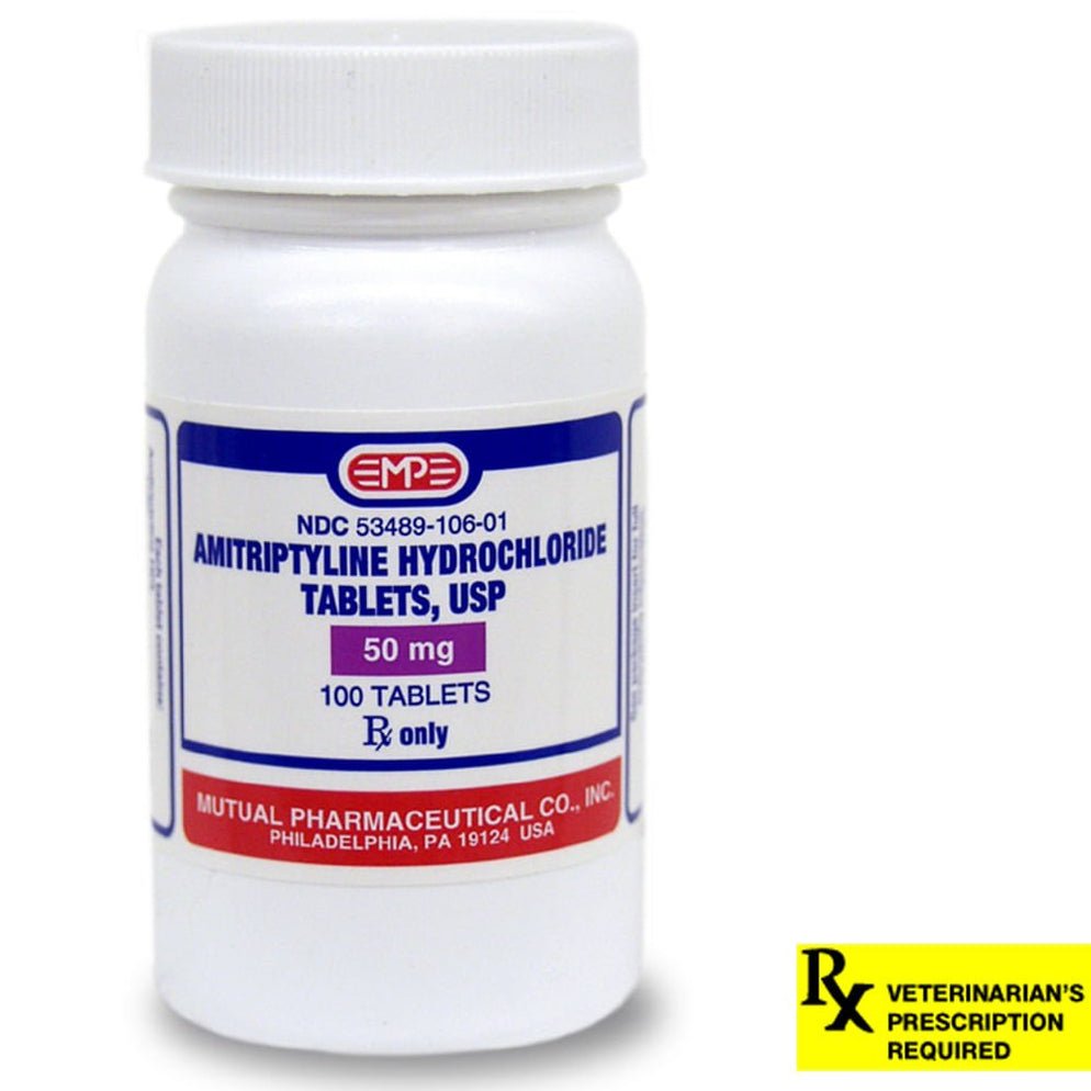 Rx Amitriptyline HCl Tablets for Dogs and Cats — Lambert Vet Supplies