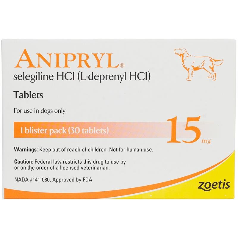 Rx Anipryl Tablets (L-Deprenyl) for Dogs — Lambert Vet Supplies
