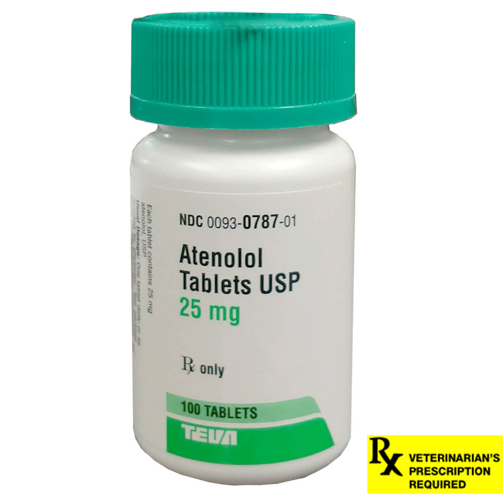 Rx Atenolol for Cats, 25mg x 100 Tablets — Lambert Vet Supplies