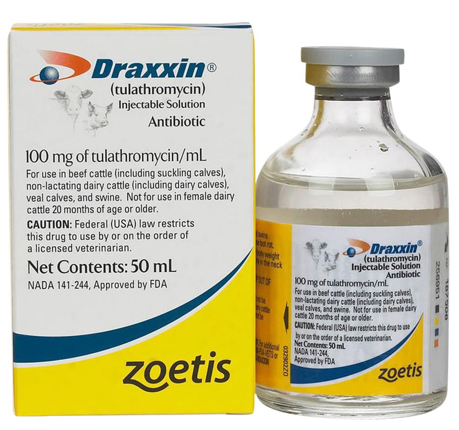 Rx Draxxin KP Injectable Solution for Cattle — Lambert Vet Supplies