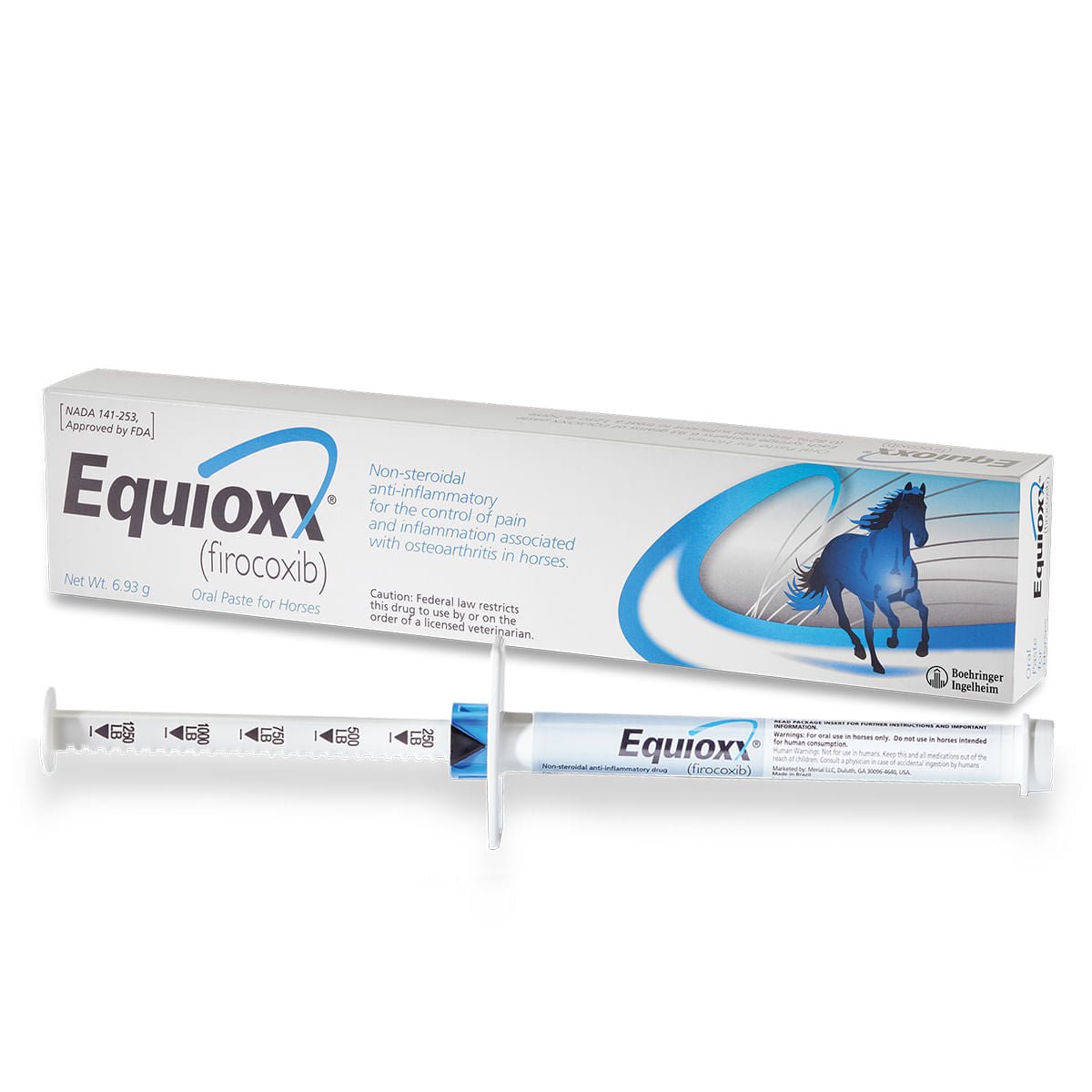 Rx Equioxx Paste for Horses, 6.93 gram Syringes — Lambert Vet Supplies
