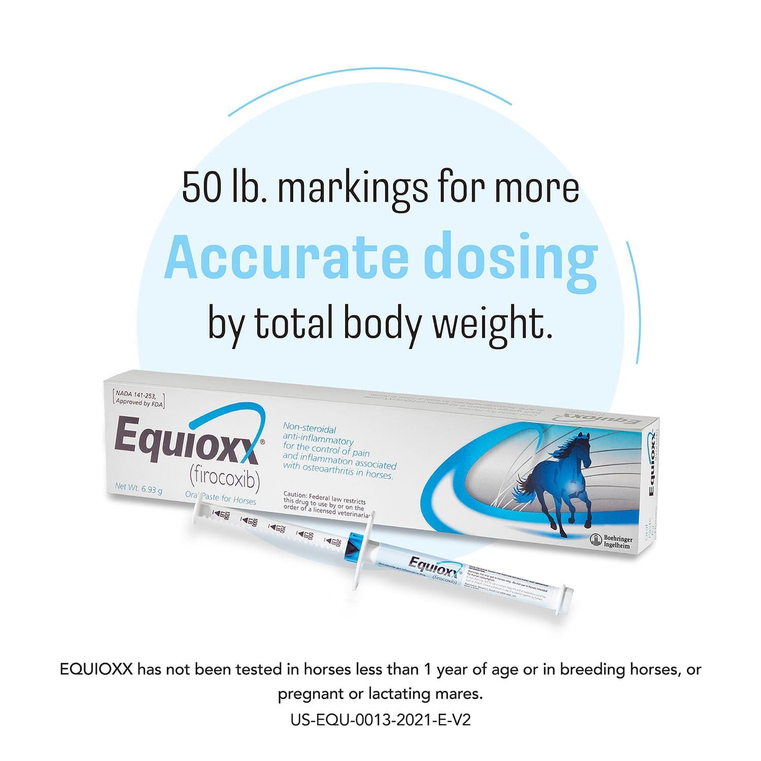 Rx Equioxx Paste for Horses, 6.93 gram Syringes — Lambert Vet Supplies