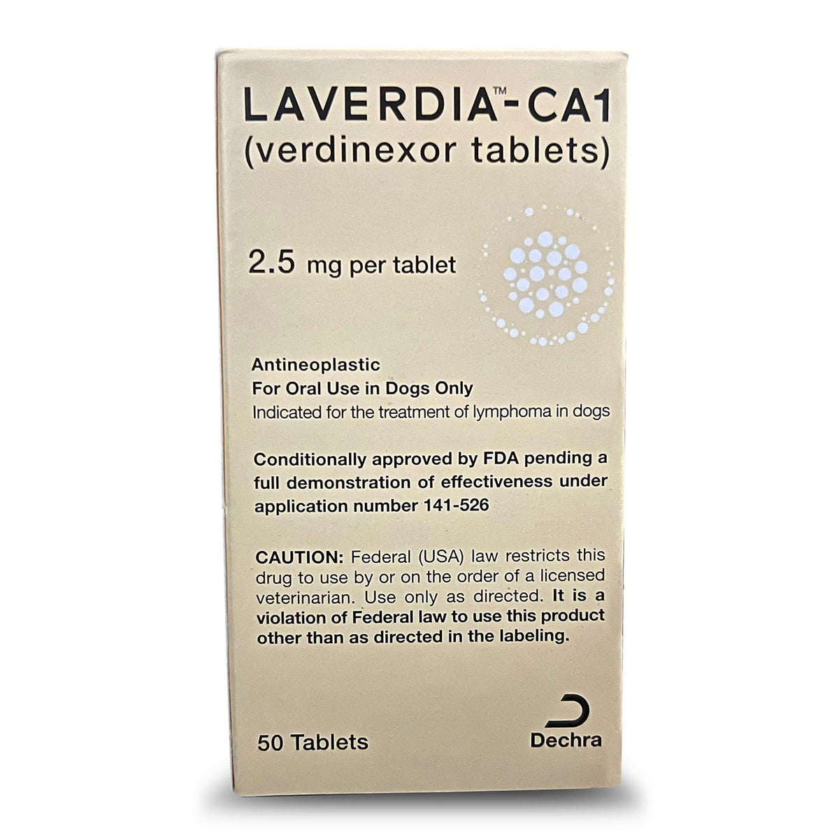 - Rx Laverdia-CA1 (Verdinexor Tablets) 2.5mg, 50ct - — Lambert Vet Supplies