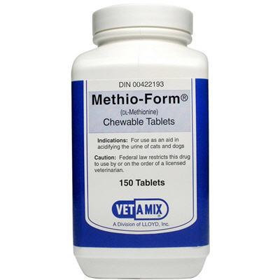 Rx Methio-Form Chewable Tablets for Dogs and Cats — Lambert Vet Supplies