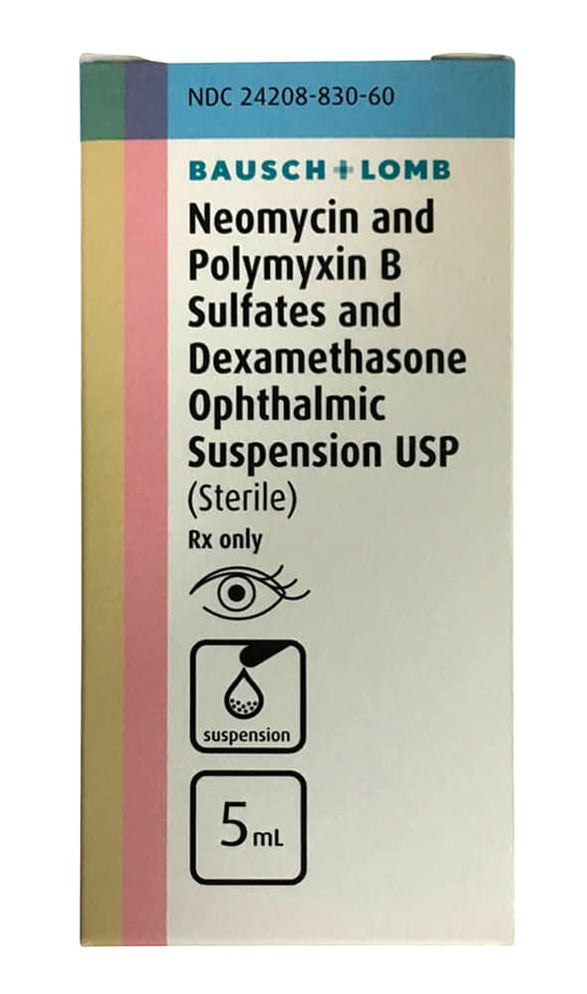 Rx Neo/Poly/Dex Ophthalmic Suspension for Animals — Lambert Vet Supplies