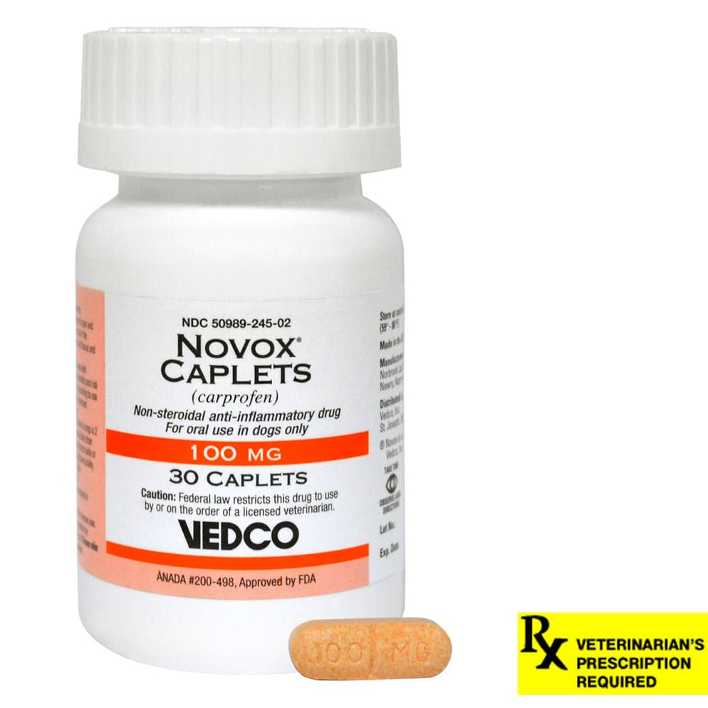 Rx Novox Caplets, Carprofen for Dogs — Lambert Vet Supplies