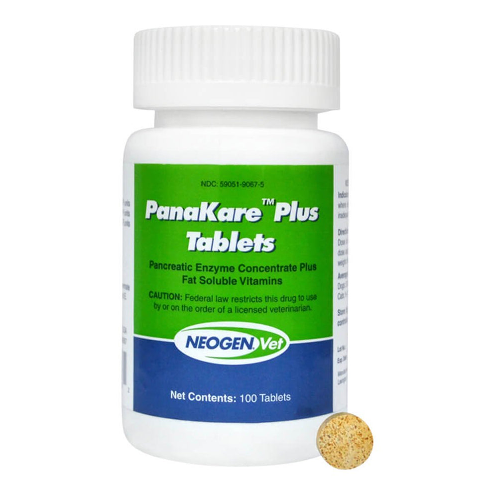 Rx Panakare Plus Tablets Digestive Aid for Dogs and Cats — LVS