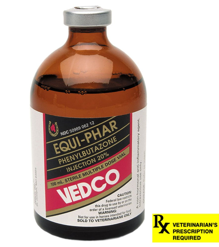 Rx Phenylbutazone 20% Injection x 100 mL bottle — Lambert Vet Supplies