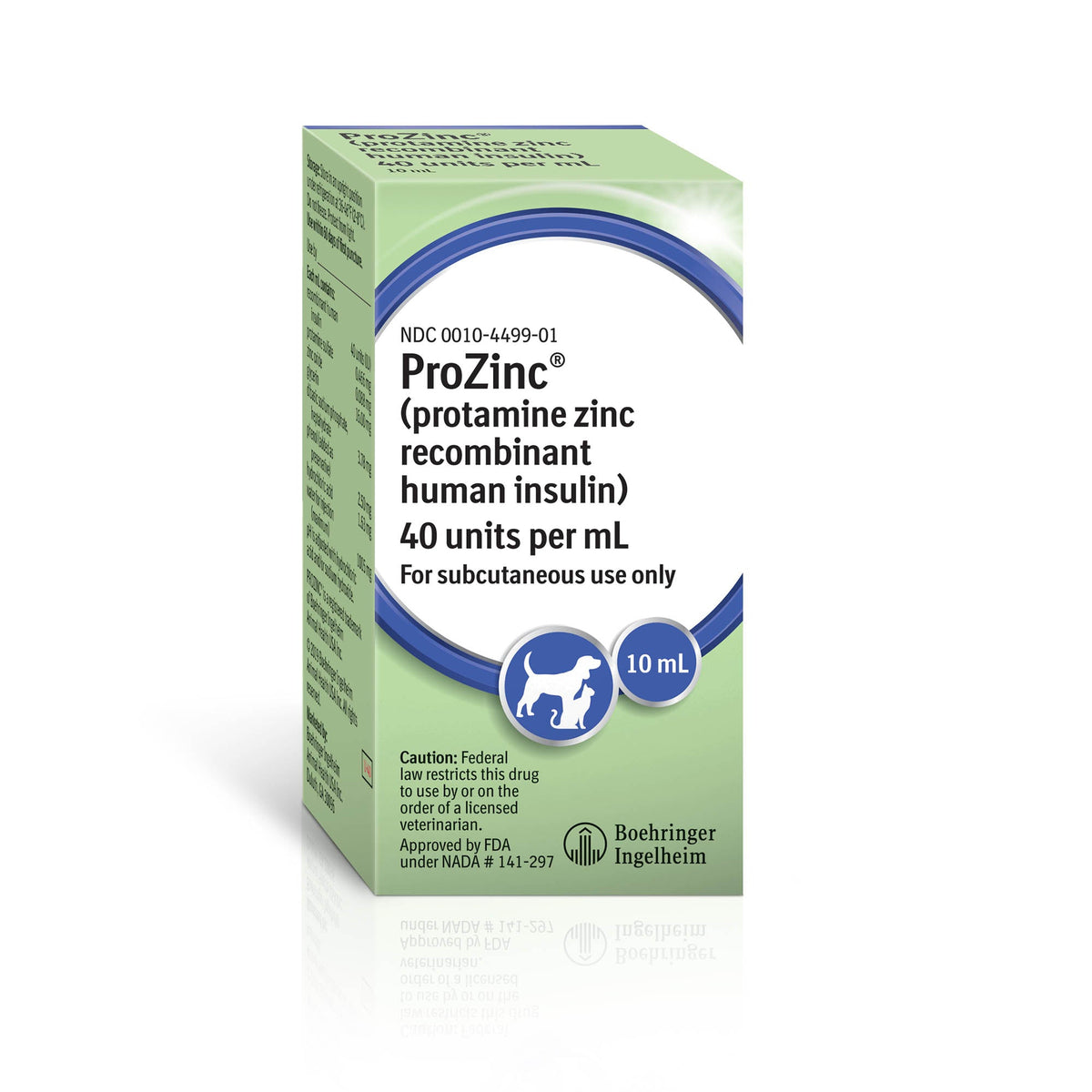 Rx ProZinc Injection for Dogs & Cats, 40 units/ml, 10ml Vial — Lambert ...