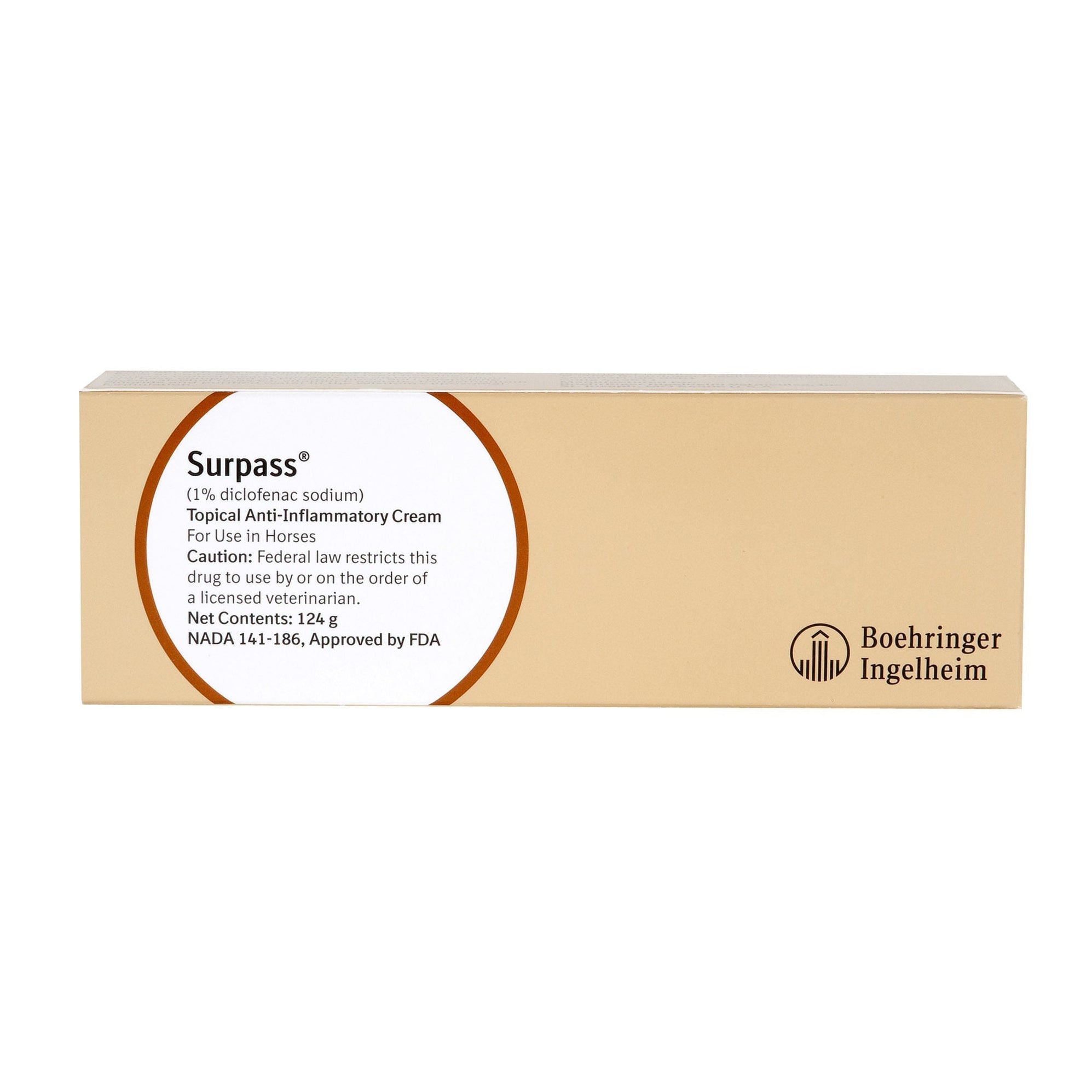 Rx Surpass Topical Cream, 124 gm for Horses — Lambert Vet Supplies