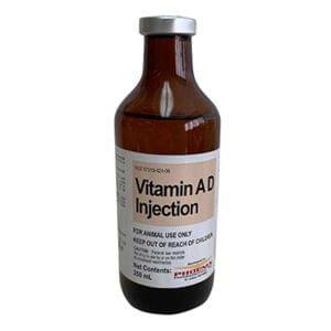 Rx Vitamin AD Injection for Cattle, 250 mL — Lambert Vet Supplies