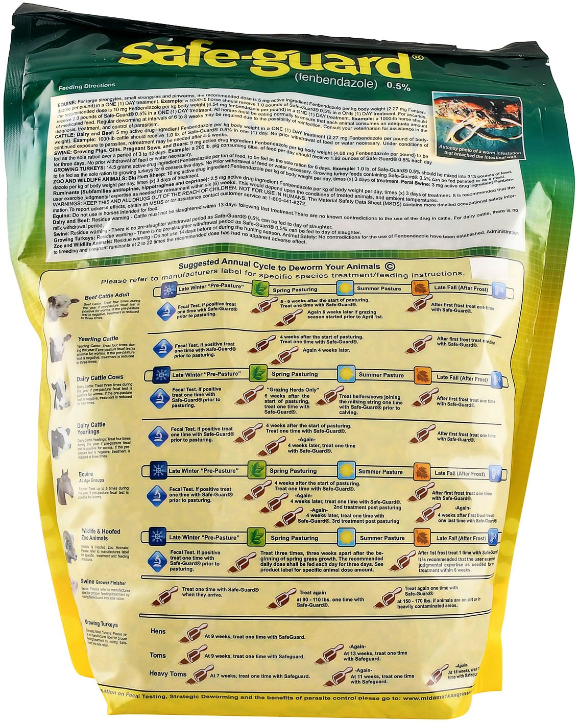 Safe-Guard Multi-Species Pelleted Dewormer — Lambert Vet Supplies