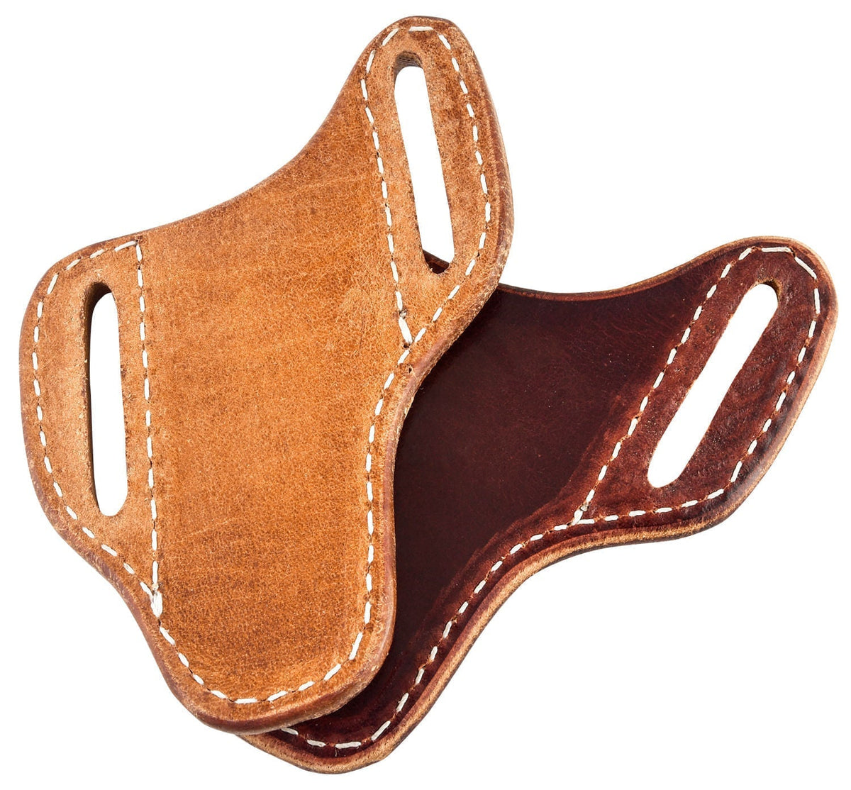 San Saba Premium Leather Pancake Angled Knife Sheath — Lambert Vet Supplies