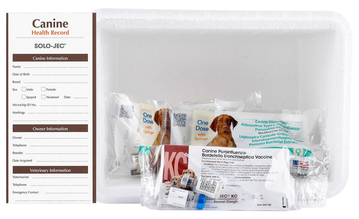 Solo-Jec Shelter & Rescue Canine Vaccine Kit — Lambert Vet Supplies