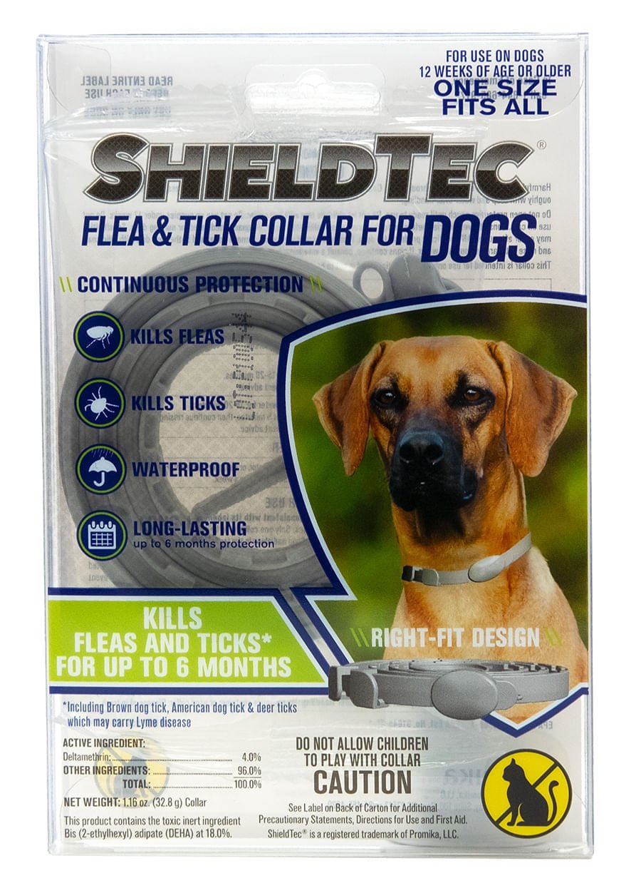 ShieldTec Flea & Tick Collar for Dogs, Adjustable — Lambert Vet Supplies