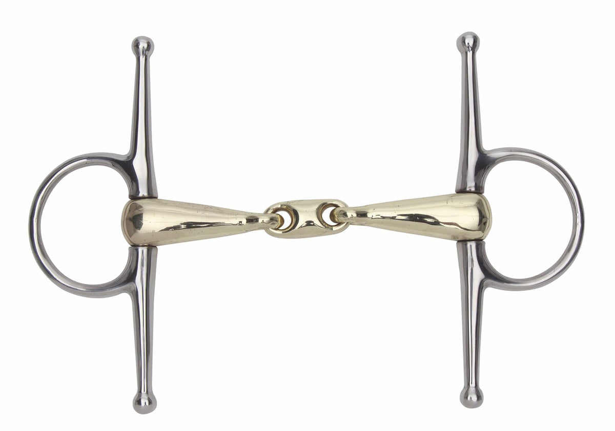 Shires Copper Mouth Full Cheek Snaffle Bit for Horses — Lambert Vet ...