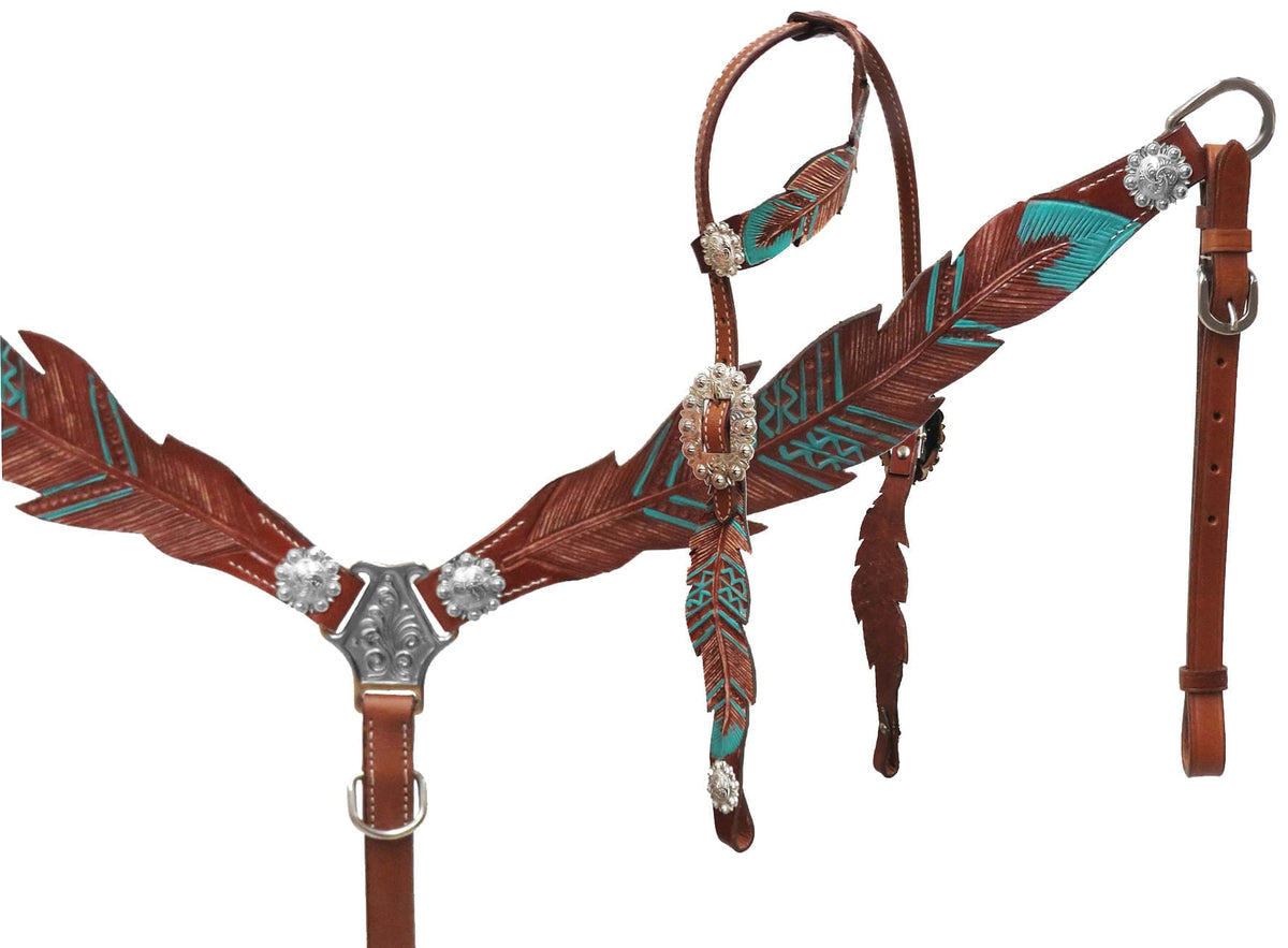 Showman Freedom Feather Tack Set — LVS
