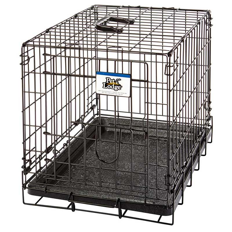 Single Door Wire Dog Crate by Pet Lodge — Lambert Vet Supplies