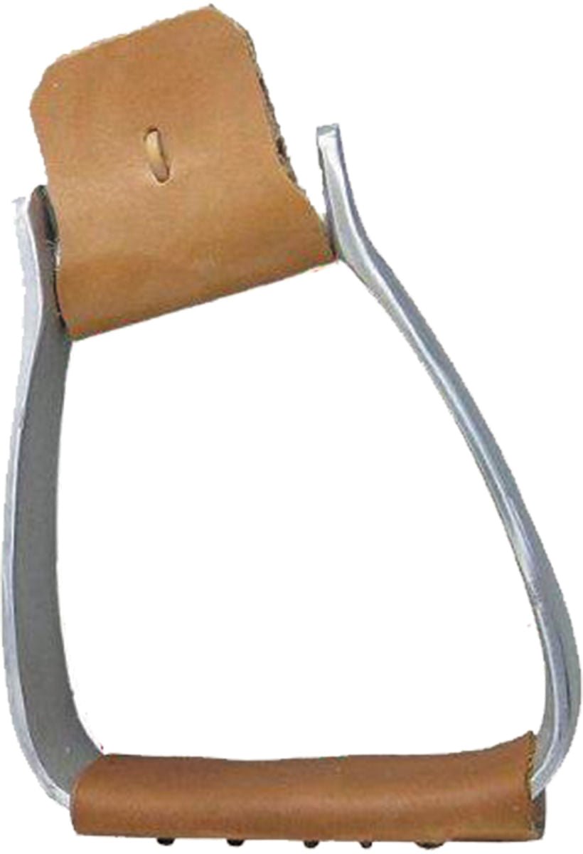 Slanted Aluminum Roper Stirrups for Horses — Lambert Vet Supplies
