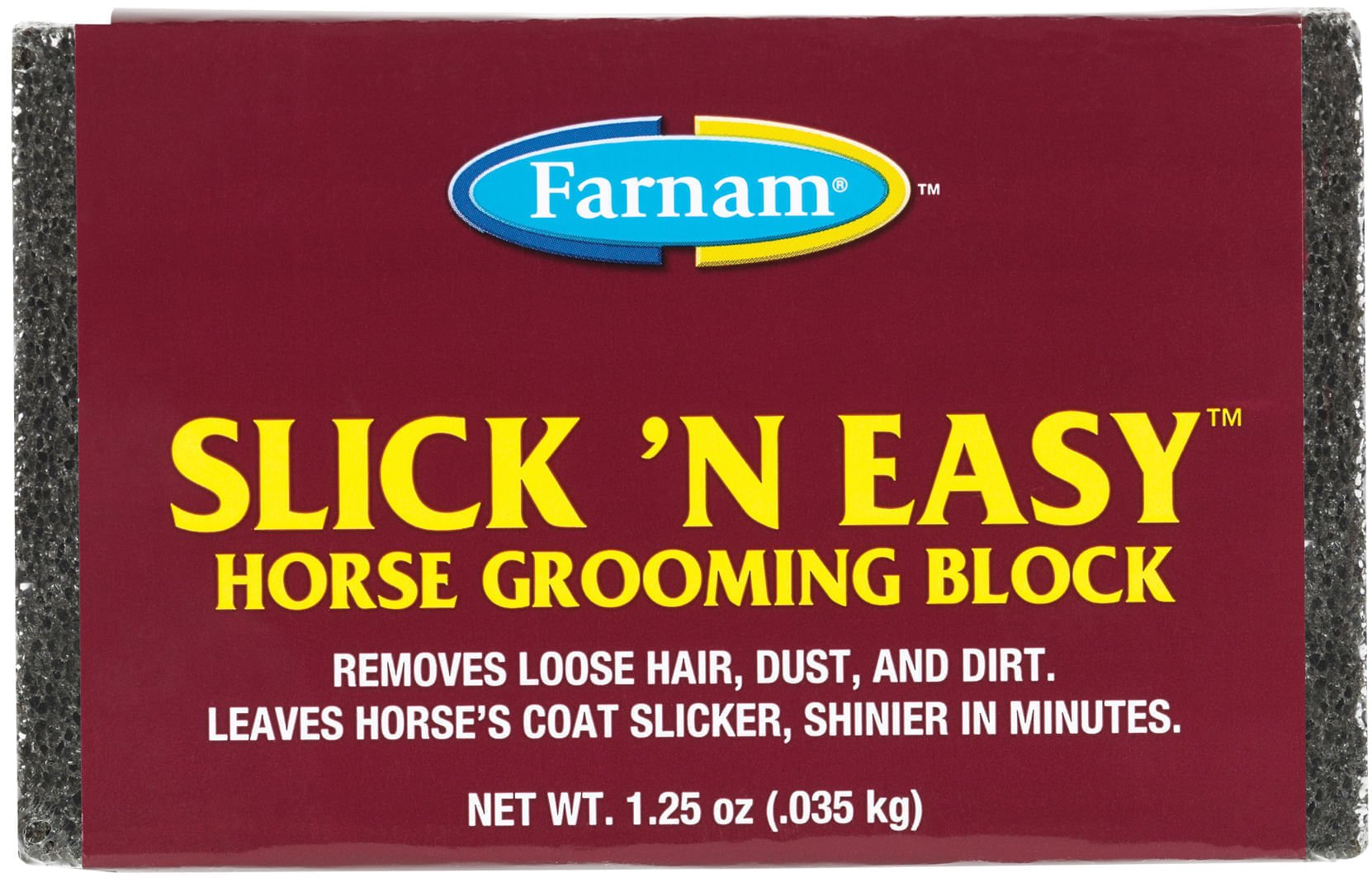 Slick 'N Easy Horse Grooming Block from Farnam — Lambert Vet Supplies