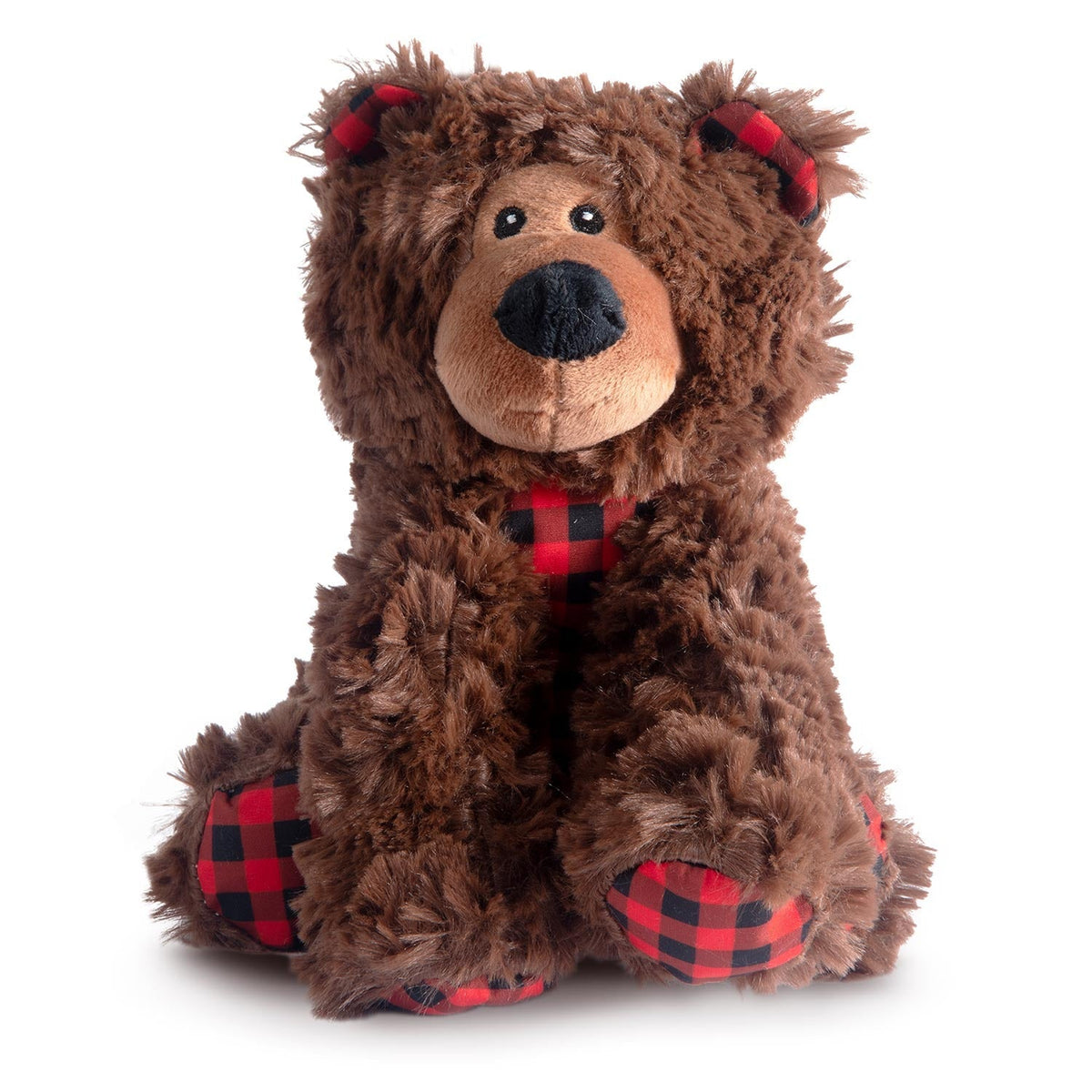 11" SnugArooz Benny the Bear Plush Dog Toy — Lambert Vet Supplies