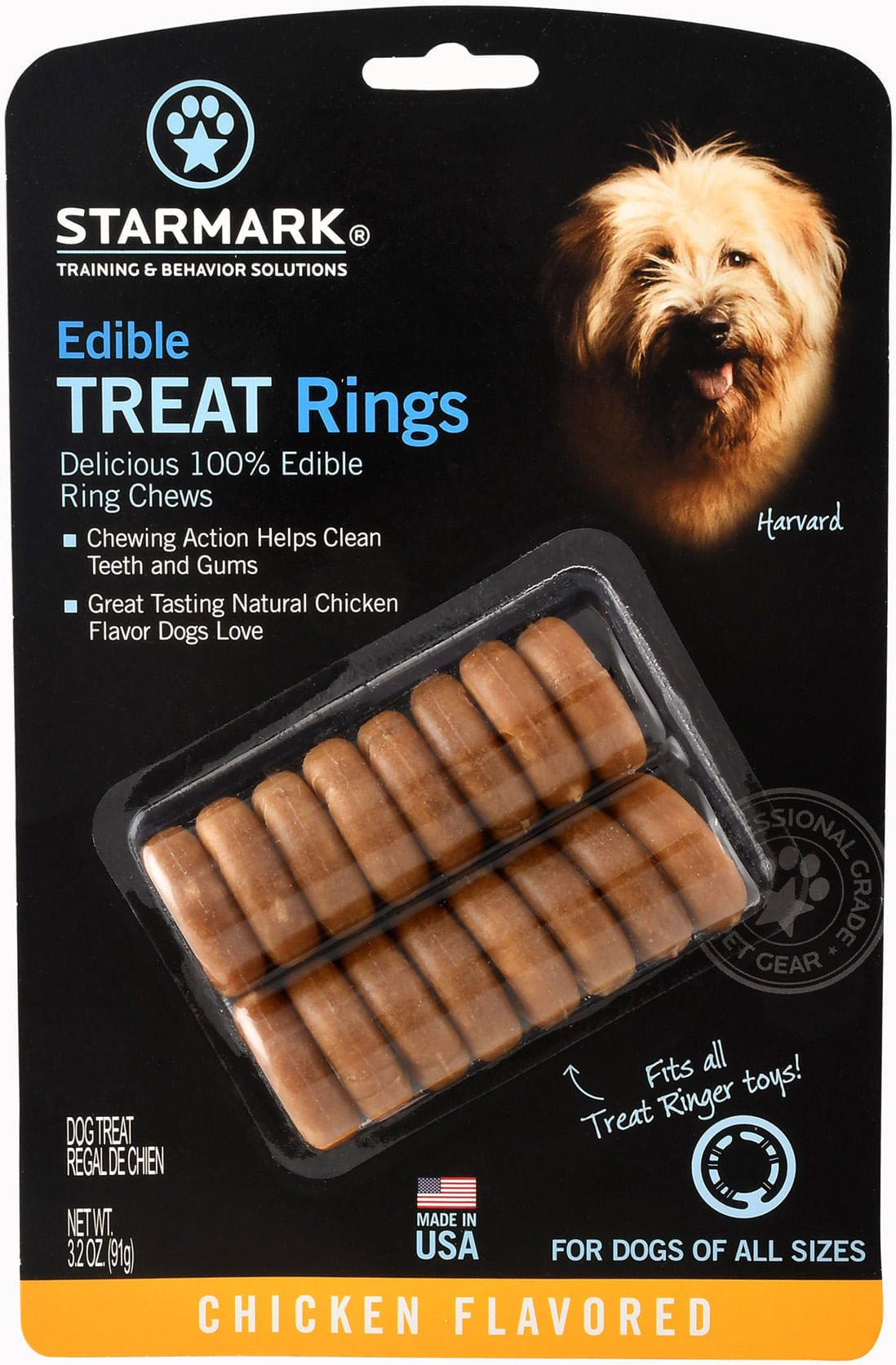 Starmark Edible Treat Rings in All Natural Chicken Flavor — LVS