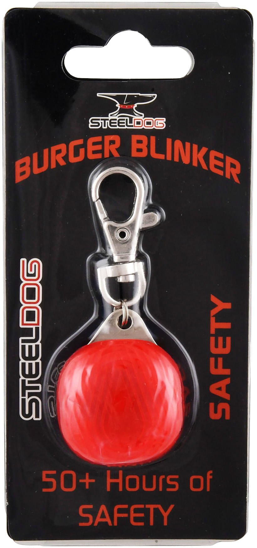 SteelDog Burger Blinker LED Safety Light, Red, Rainproof — Lambert Vet ...