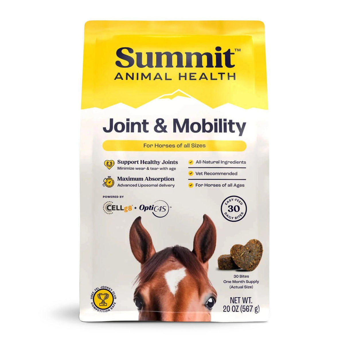Summit Animal Health Joint & Mobility Bites for Horses, 30 ct — Lambert ...
