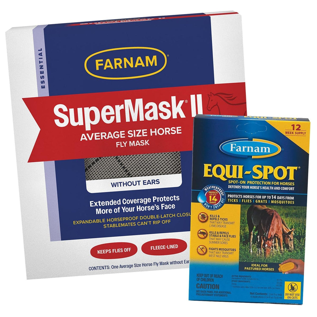 Farnam SuperMask & Equi-Spot, 12 week-Supply Kit — Lambert Vet Supplies
