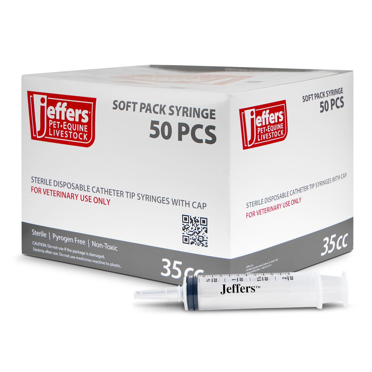 Jeffers Catheter Tip Syringe with Extended Catheter Tip — Lambert Vet ...